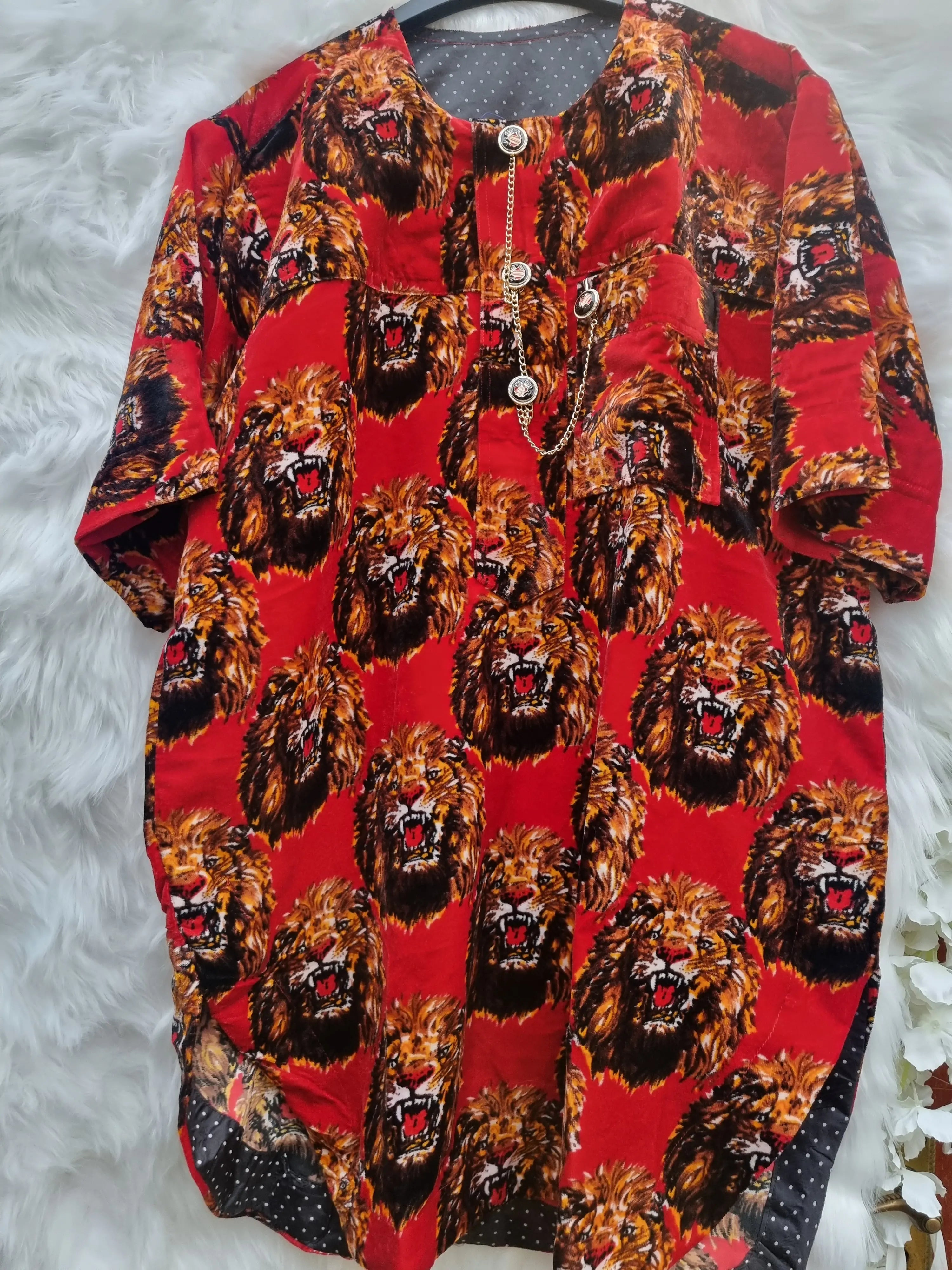 Igbo Men Male Isiagu Traditional Chieftaincy Top with Matching Hat ...