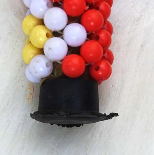 King Oba Kabiyesi Men Groom Bridal Coral Beaded Authority Staff ...