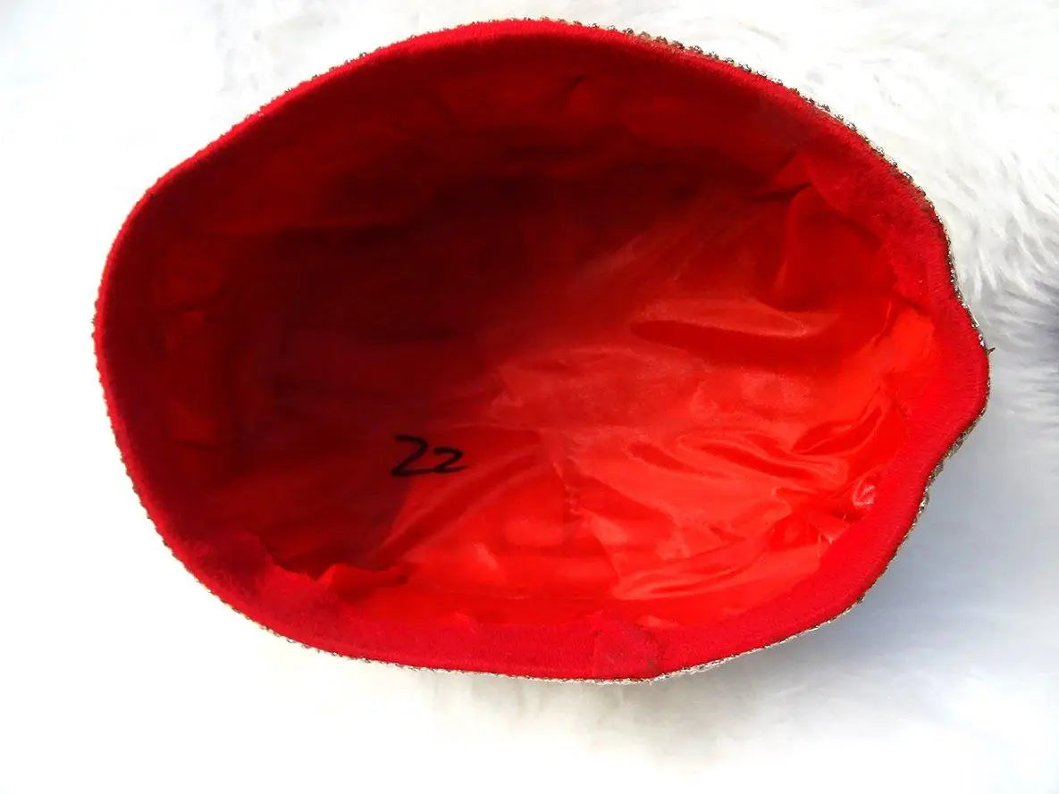 Men African native embroidery Bindow Tonak wool cap, Men native cap ...