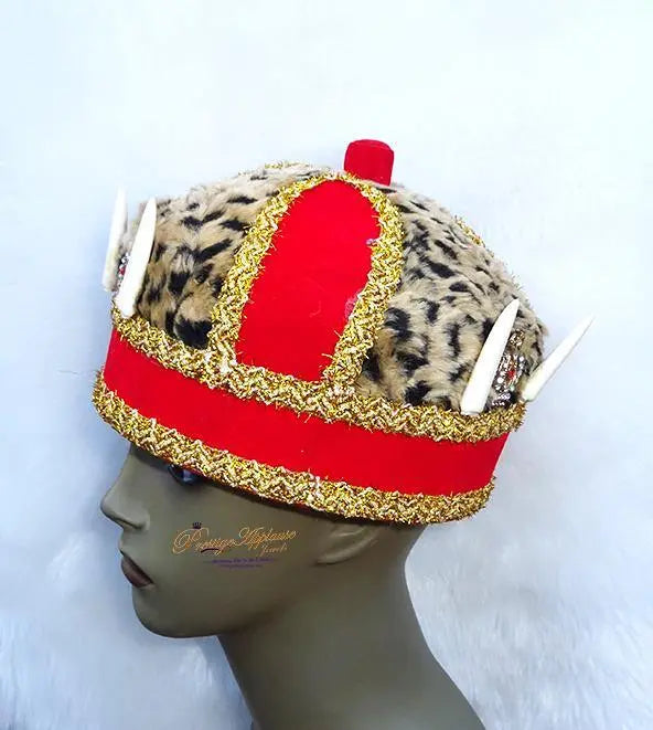 Chieftancy Embellished Men Igbo Edo Hat Groom Wedding Yoruba ...